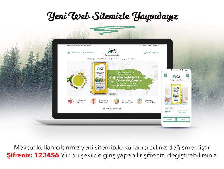 Avilo Zeytinyağları - Avilo Oil